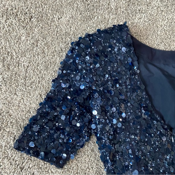 Rachel Gilbert | Dresses | Rachel Gilbert Nixie Gown Sequin Embellished ...